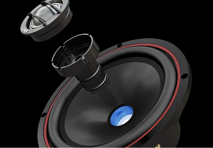 ESB Audio 3.165C 2-Way Convertible Speaker System – Malaga Car Audio