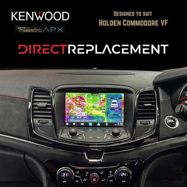 HOLDEN VF COMMODORE DIRECT REPLACEMENT HEAD UNIT UPGRADE – Malaga Car Audio