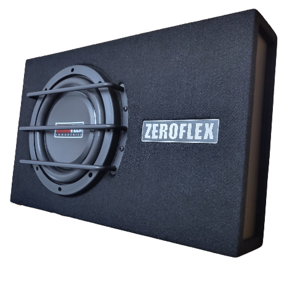 ZEROFLEX 8" 450WRMS 2 OHM SHALLOW LOADED ENCLOSURE – Malaga Car Audio