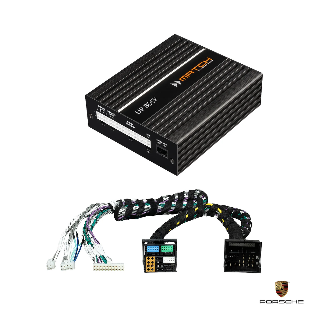 Porsche With Basic Sound from 2017 - DSP Amplifier + PnP Harness | MAT ...