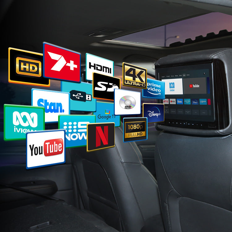HITV 9V DVD SMART TV HEADREST PACKAGE - PAIR (ADR Approved) – Malaga ...