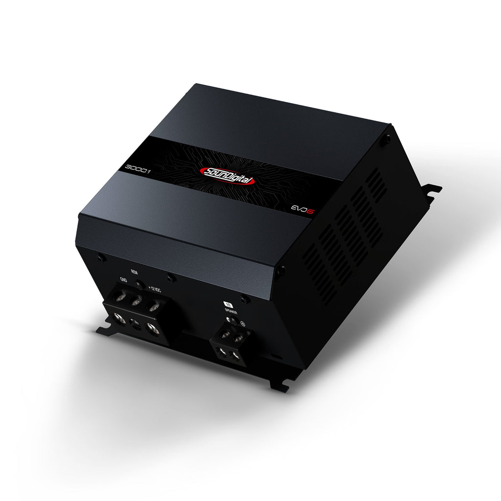 SOUNDIGITAL SD-3000.1-EVO6 3000W MONO MICRO AMPLIFIER – Malaga Car Audio