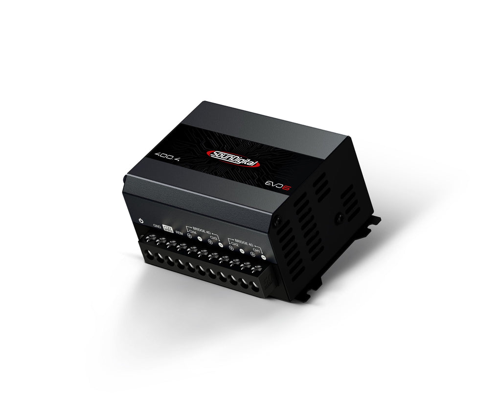 SOUNDIGITAL SD-400.4-EVO6 4CH MICRO AMPLIFIER – Malaga Car Audio
