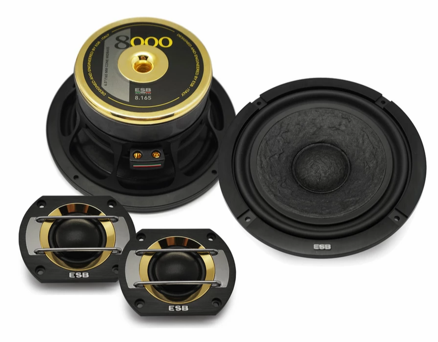 ESB AUDIO 8.6K2 8000 SERIES 6.5" COMPONENT SPEAKERS – Malaga Car Audio