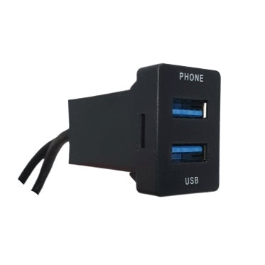 FACTORY FIT DUAL USB 3.0 TO SUIT SMALL TOYOTA – Malaga Car Audio